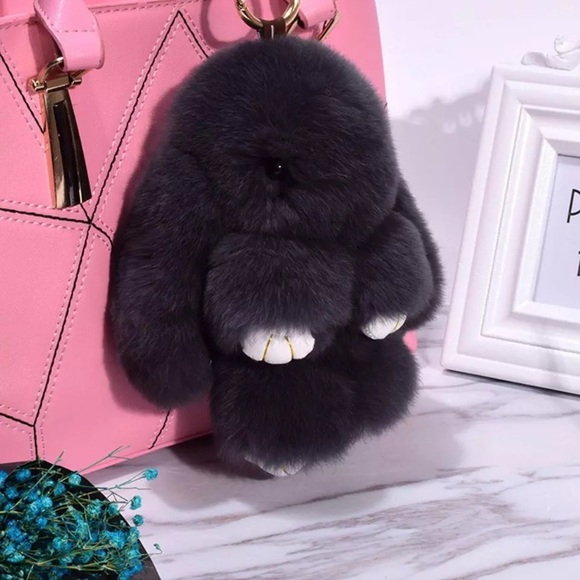 Accessories | Just In Super Cute Pom Pom Bunny Keychains | Poshmark